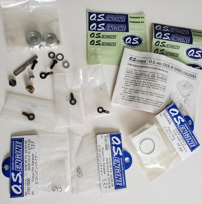 Lot of Assorted OS Engine Parts Accessories For RC Helicopter ...