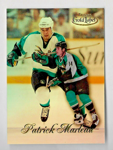 PATRICK MARLEAU 1999 TOPPS GOLD LABEL CLASS 1 !! CARD #94 NHL STAR ...