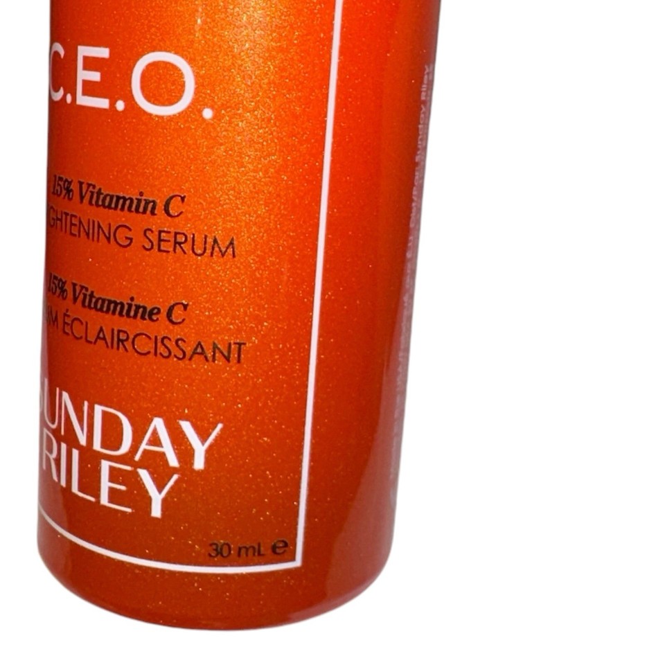 Sunday Riley CEO C.E.O. 15% Vitamin C Brightening Serum 1.0 oz/30ml | eBay
