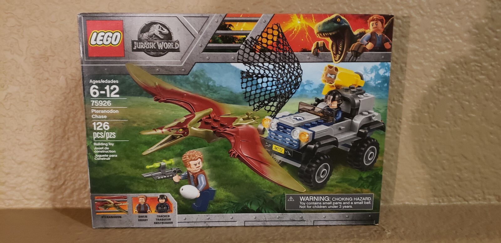LEGO-New In Sealed Box~Jurassic World # 75926 -Pteranodon Chase ...