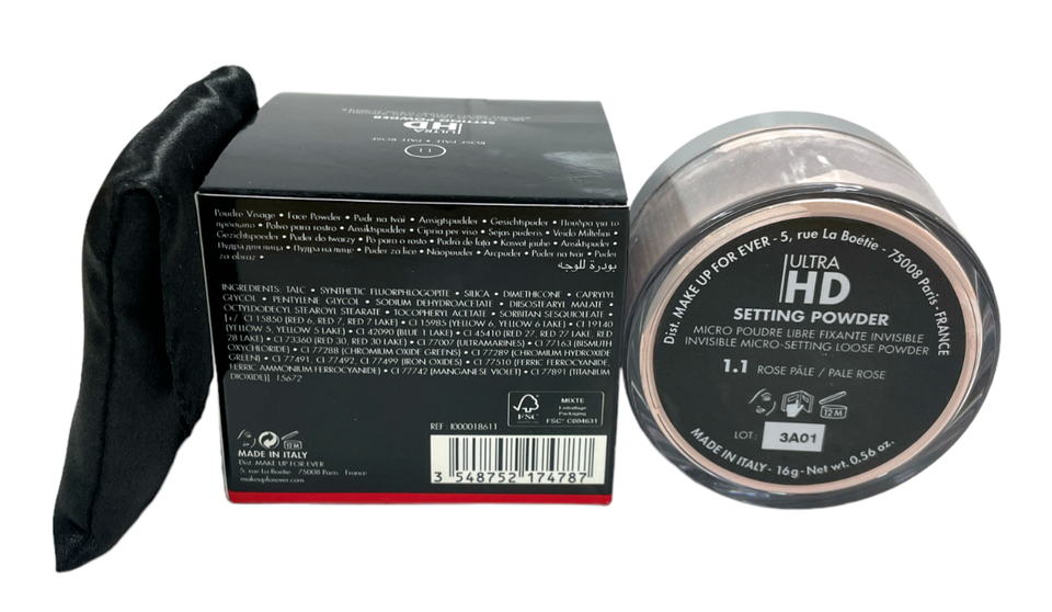 Make Up For Ever Ultra HD Setting Powder Rose Pale (16g/0.56oz)As Seen ...