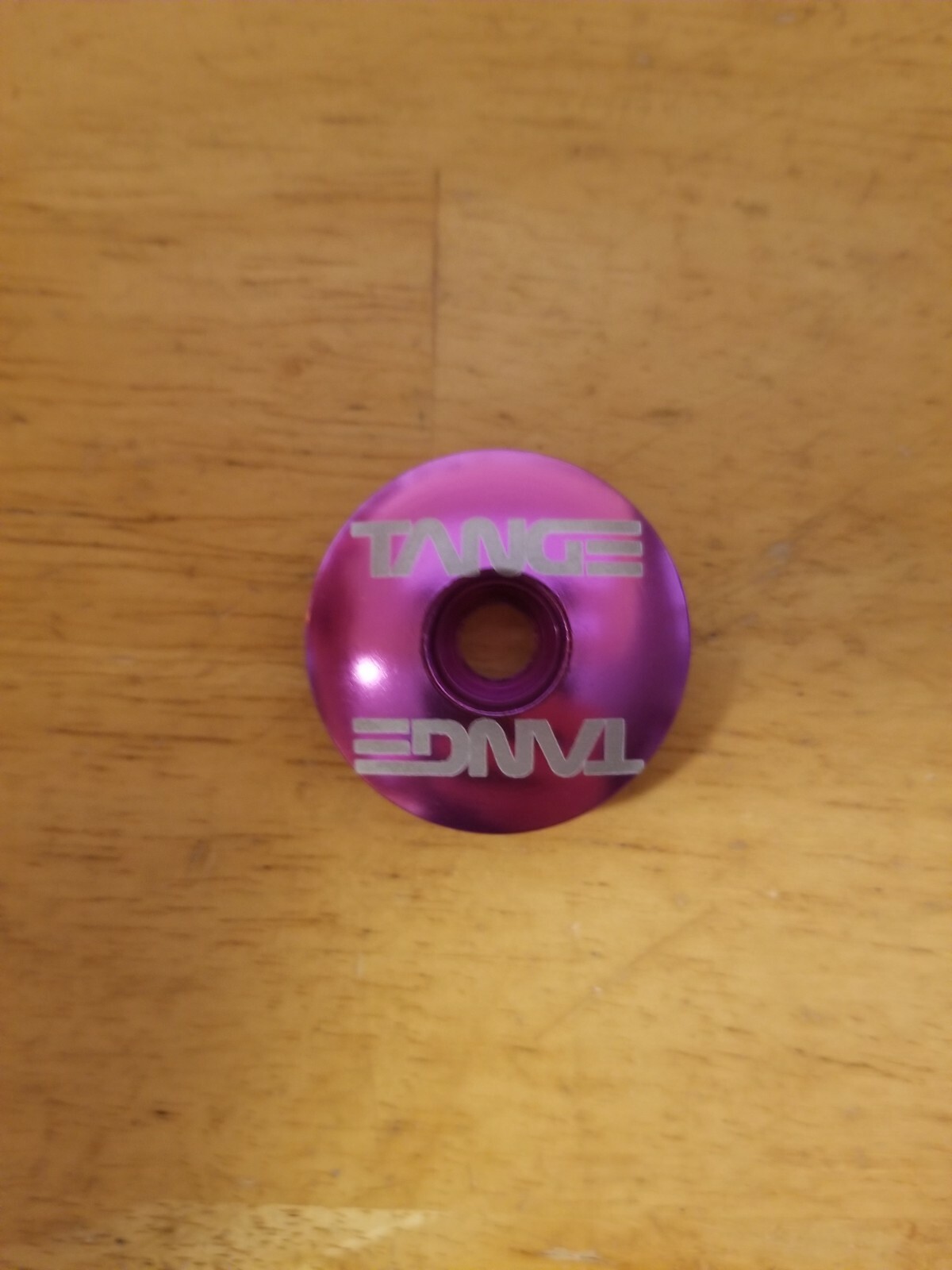 Tange Repop Bicycle Headset Top Cap 1 1/8" Purple Stem Cap Bike BMX ...