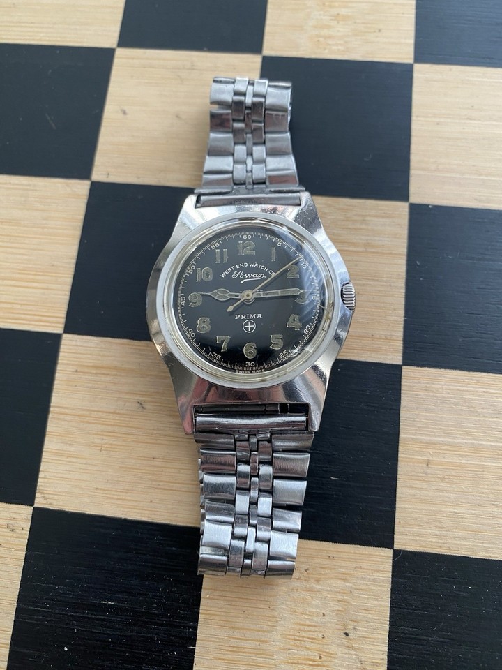 Vintage West End Lowan Prima Men’s Mechanical Military Watch | eBay