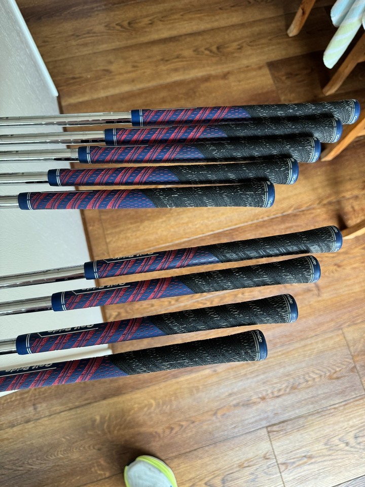 PING G5 Iron Set, 4-PW, UW, SW - Black Dot Steel Shafts, Regular Flex ...