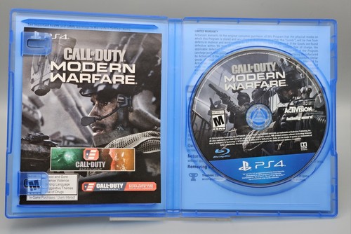 Call of Duty: Modern Warfare Playstation 4 PS4 CIB Complete In Box | eBay