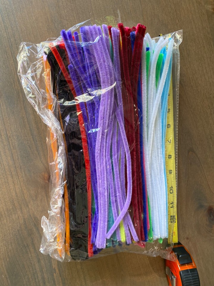 200pcs Wool Twist Bar, Pipe Cleaners For Crafts, 12 Inches Craft Wool ...