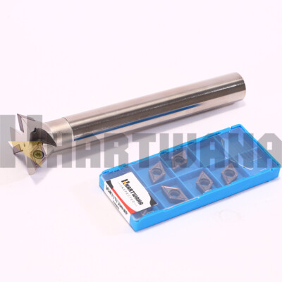 60 Degree Indexable Dovetail Cutter Milling 40mm 3 Flutes Carbide ...