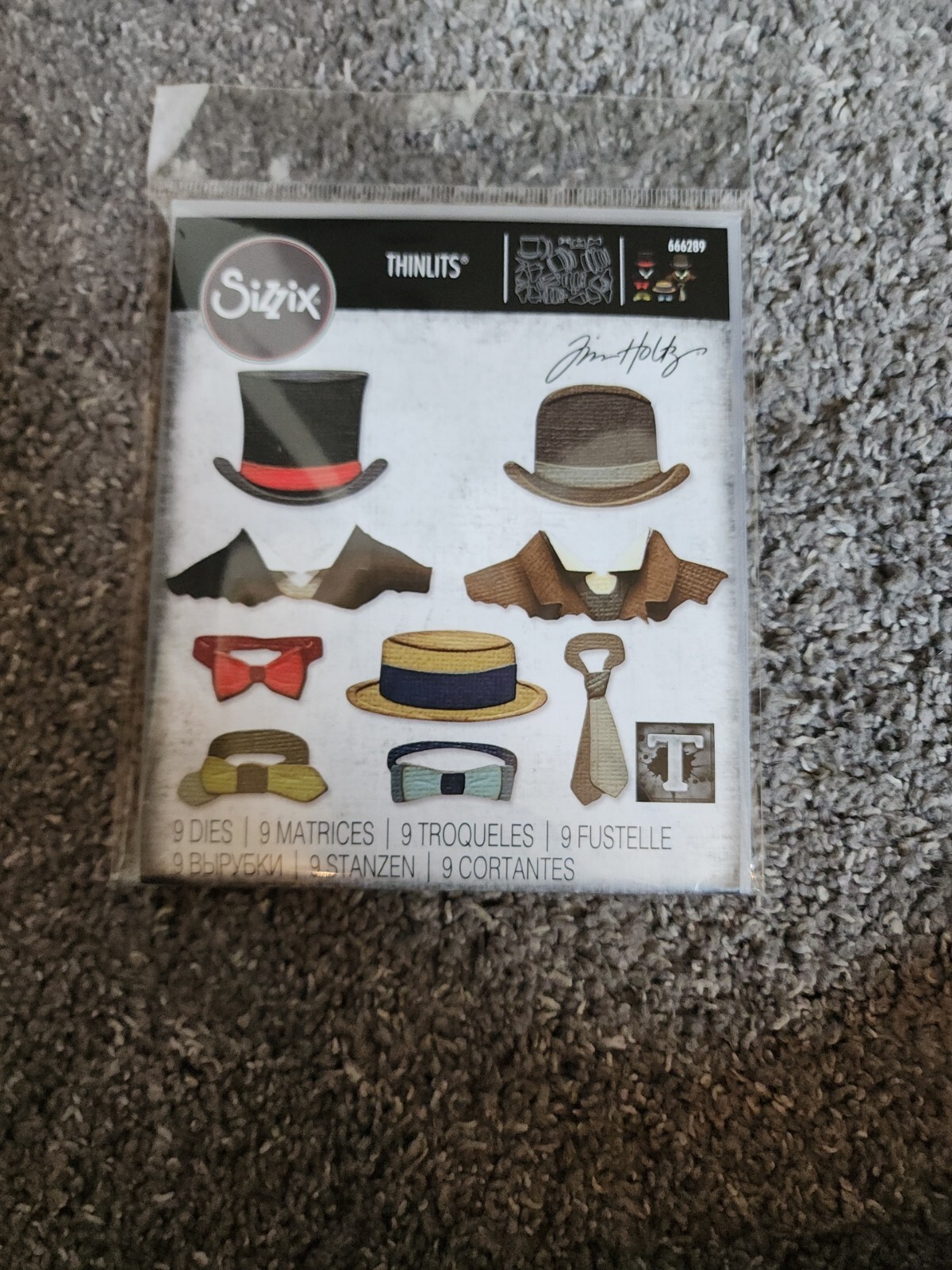 Sizzix Tailored Thinlits Dies By Tim Holtz (9 Pack) for sale online | eBay