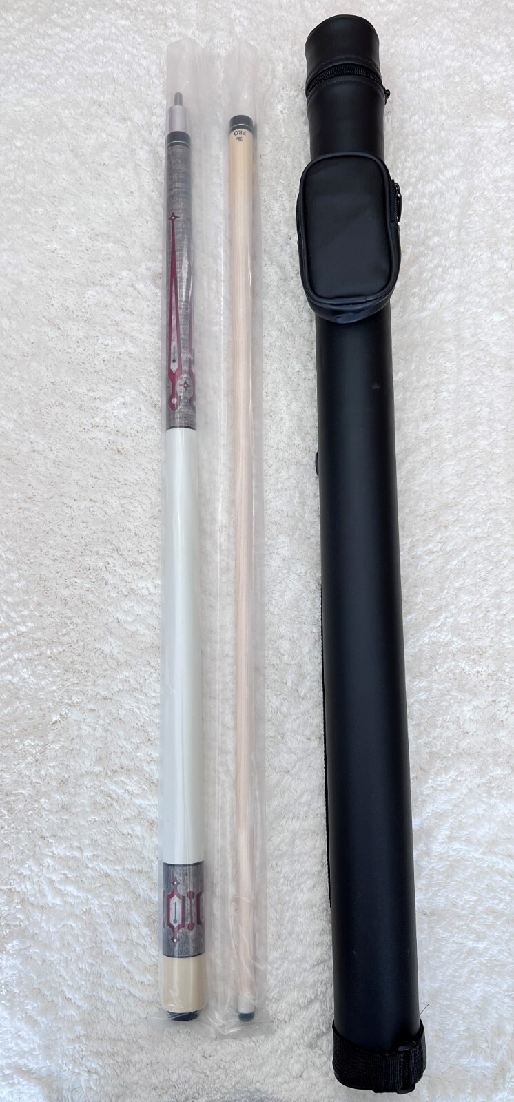 IN STOCK, Meucci PP-4 Pool Cue w/ The Pro Shaft, FREE HARD CASE (Grey ...