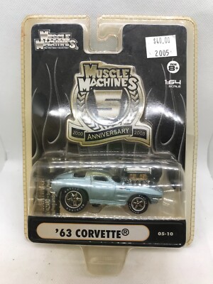 Muscle Machines '63 Corvette. 5th Anniversary Edition 2005. | eBay ...