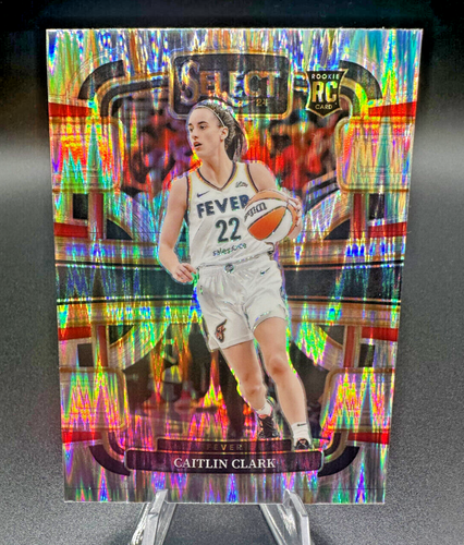 2024 Panini Select WNBA - Silver Flash Prizm #72 Caitlin Clark (RC ...
