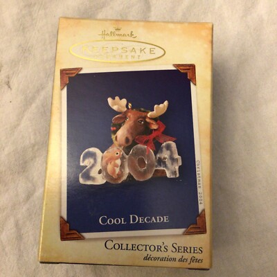 Hallmark 2004 Cool Decade Collector's Series Christmas Tree Ornament ...