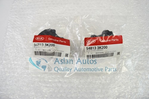 Genuine Hyundai Kia Front Bar Bushings 2 x 548133K200 OEM | eBay