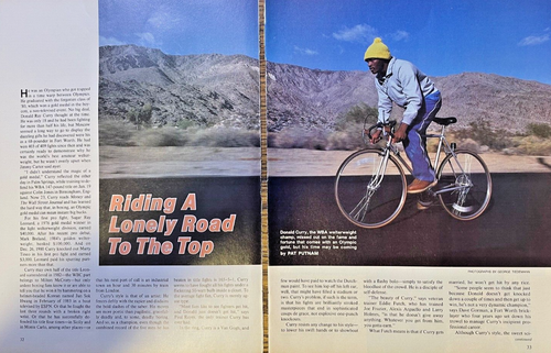 1985 Boxer Donald Ray Curry illustrated | eBay