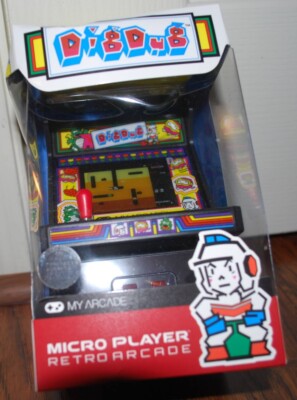 Dig Dug Micro Player My Arcade 6 inch Retro Arcade with bonus micro USB ...
