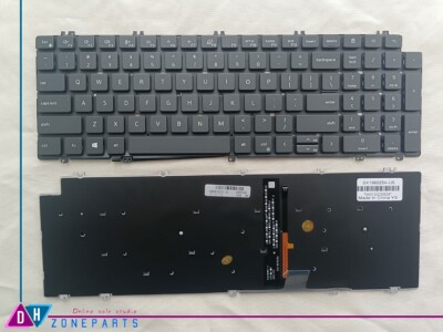 New US Backlit Keyboard for Dell Precision 7550 7560 7750 7760 Replace ...