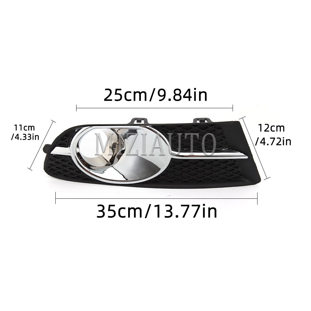 4PCS Fog Light Lamp + Cover Bezel Trim Set For Buick Verano Excelle GT ...