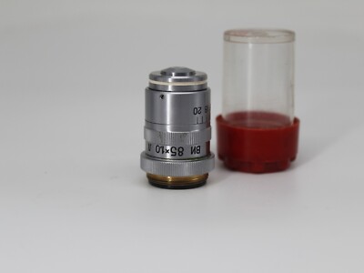 Microscope LOMO Objective 85x 1.0 Water Immersion with Collar Ring #3 ...
