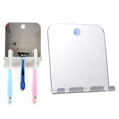 Fogless Makeup Mirror Wall Hanging Travel Bathroom No Fog Mirror ...