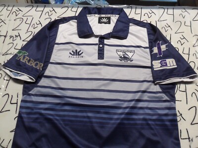 XL NWOT Back Bay Rugby Costa Mesa Sharks California Polo Shirt | eBay