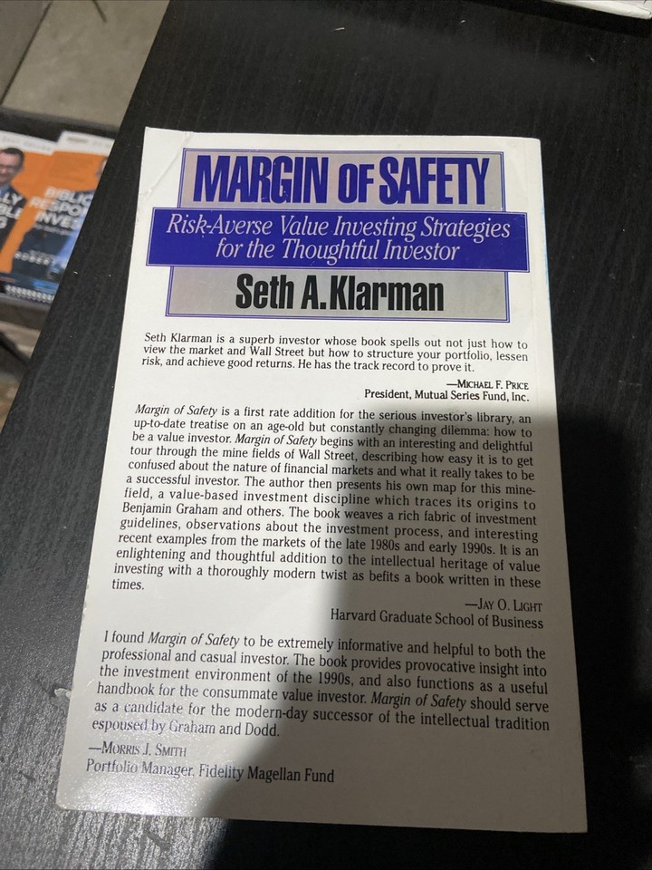 Margin of Safety by Seth A. Klarman | eBay