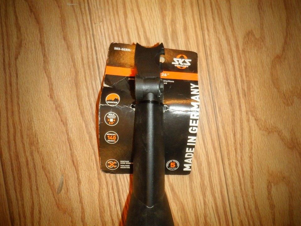 Bike fender, rear, mudguard, SKS X-tra-dry 26", black | eBay