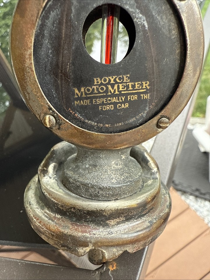 Antique Boyce Motometer Model for Radiator Nice vintage for parts Only ...