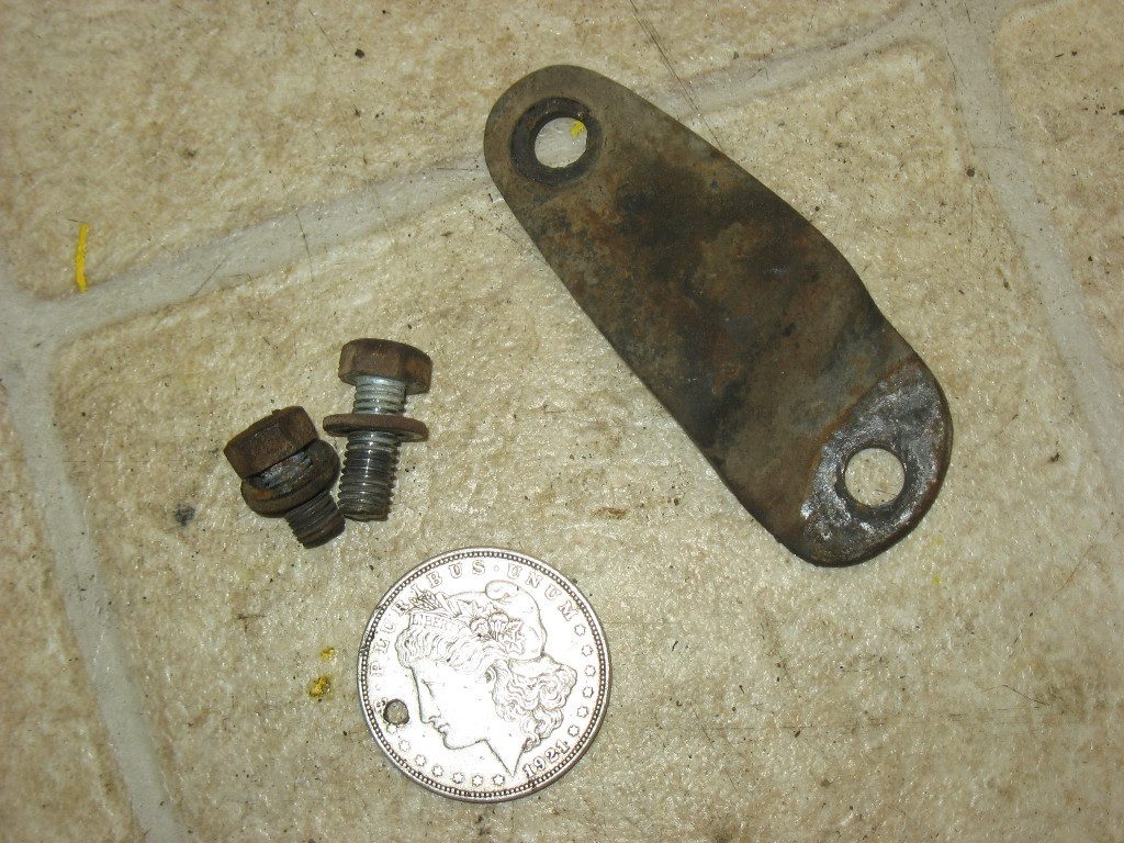 70 HONDA SL175 K0 MOTOSPORT F EXHAUST MUFFLER BRACKET | eBay