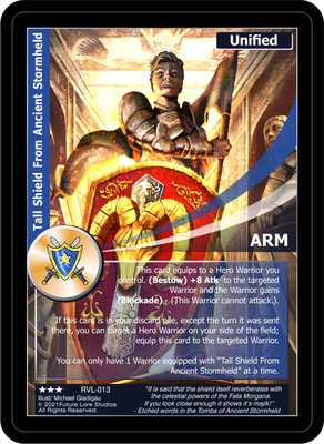 Tall Shield From Ancient Stormheld NM LRAW Ravaged Lands | eBay