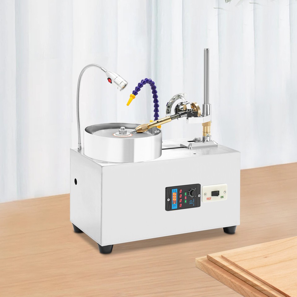 Gem Faceting Machine 180W Jade Grinding Polishing Machine Jewel Angle ...