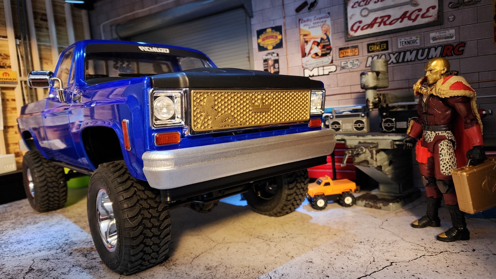 ECB 3D Printing Thug Life Custom Grille for RC4WD K10 & Blazer | eBay