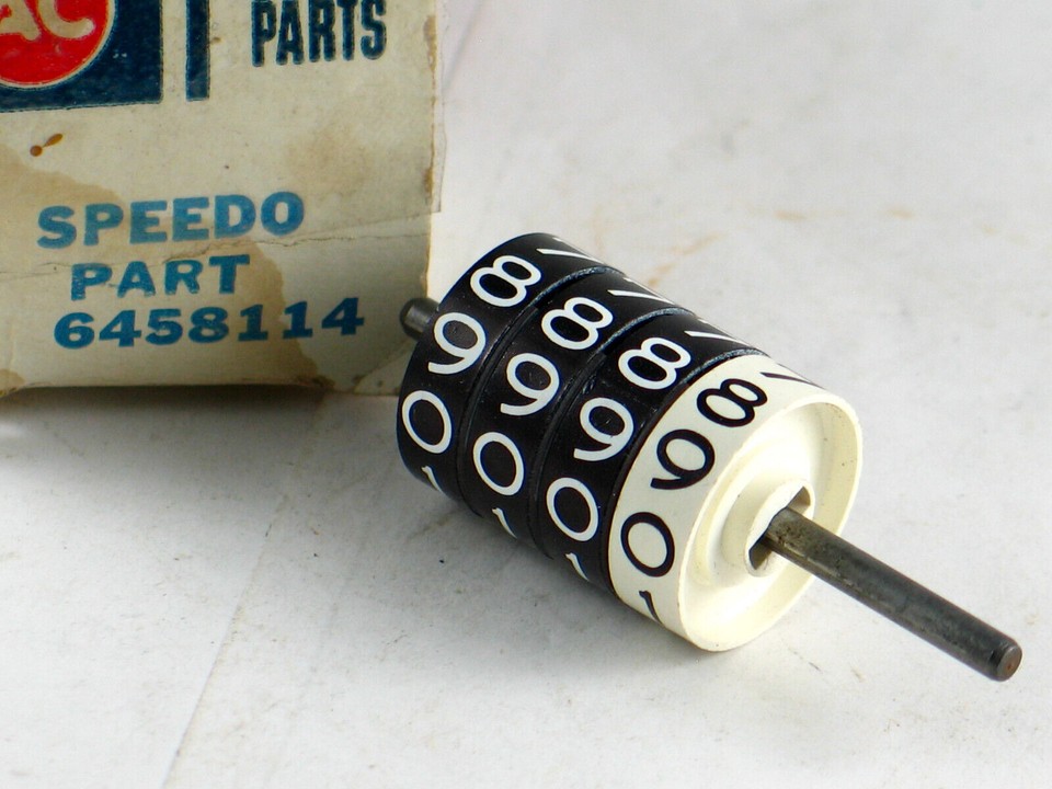 1967-1973 Cadillac Calais DeVille Eldo Fleetwood NOS trip odometer ...