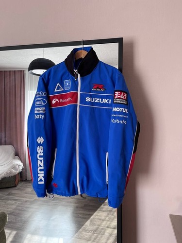 Suzuki Bennetts Vintage Racing Softshell Jacket Yoshimura GSX Full Zip Size L | eBay