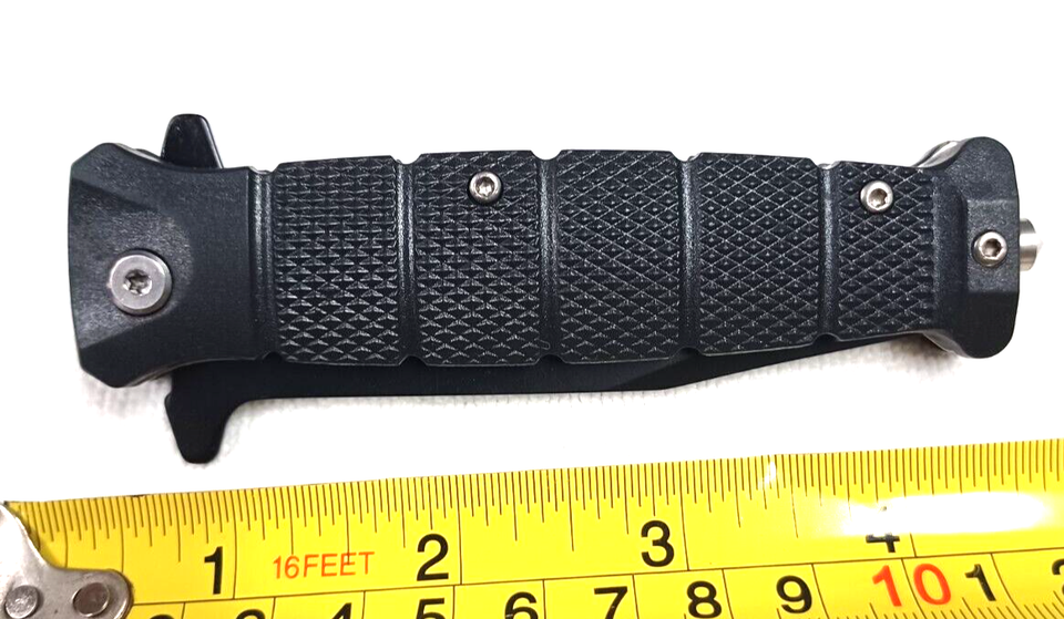 SPRING ASSISTED KNIFE 8.75 INCH APPROX. 3.75 INCH BLADE, TEXTURED ...