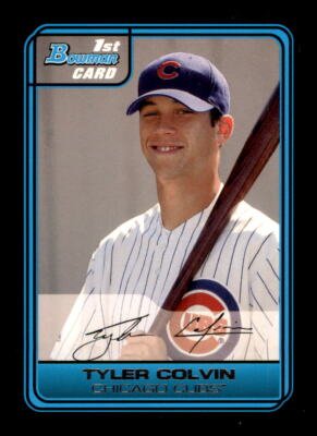 2006 Baseball Bowman 1st Card Tyler Colvin Chicago Cubs #DP1 Blue RC | eBay