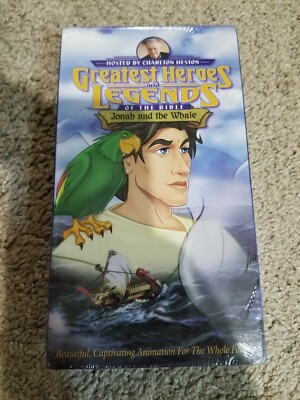Greatest Heroes and Legends of the Bible Jonah and the Whale VHS ...