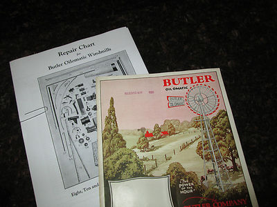 Butler Oilomatic Windmill Parts List & Diagrams | eBay