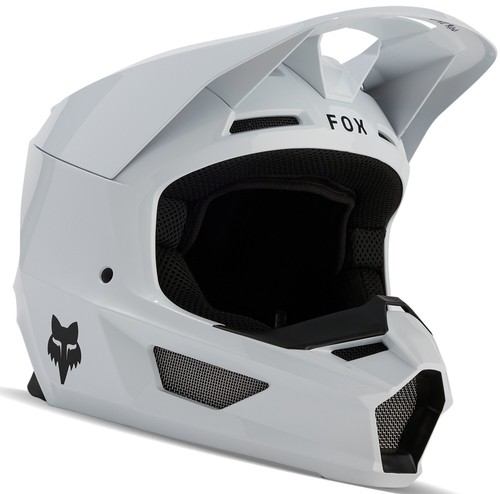 Fox Racing V1 Core MX Offroad Helmet White | eBay
