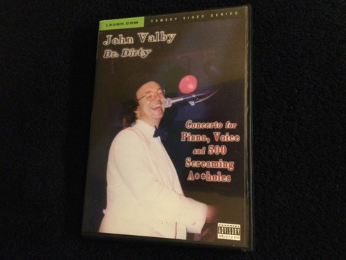 JOHN VALBY DVD Concerto for Piano, Voice & 500 Screaming A**holes 2003 ...