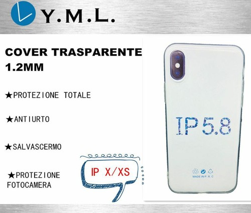 Coque En Tpu Transparent Mince 1,2Mm Pour Apple Iphone X / XS Mar | eBay