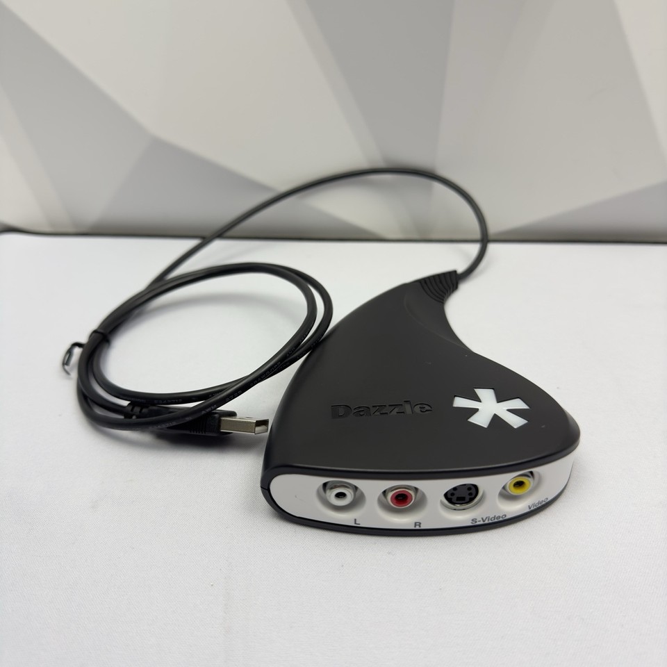 Dazzle Video Capture USB v1.0 RCA S-Video Model HU3194 | eBay