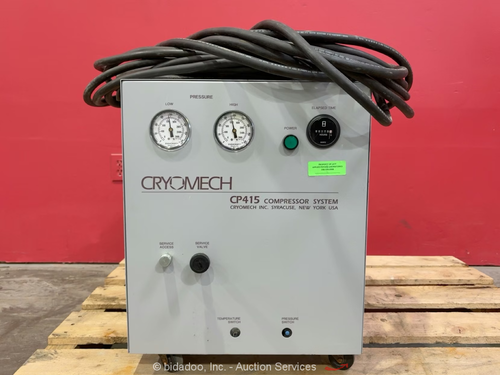Cryomech CP415 Portable Refrigeration Cryo Pump Compressor System 230V ...