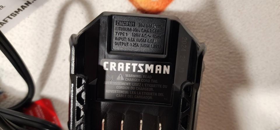 Genuine OEM New Craftsman CMCB101 V20 20V Max Lithium-Ion Battery ...