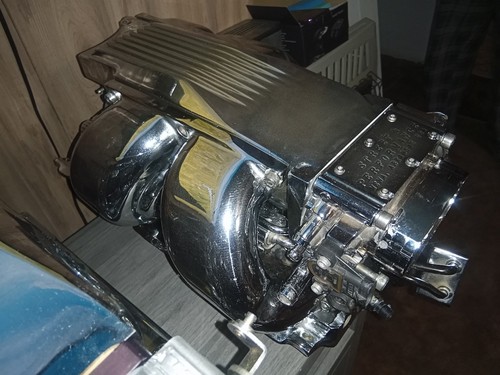 Chrome TPI Intake With SLP Runners | eBay