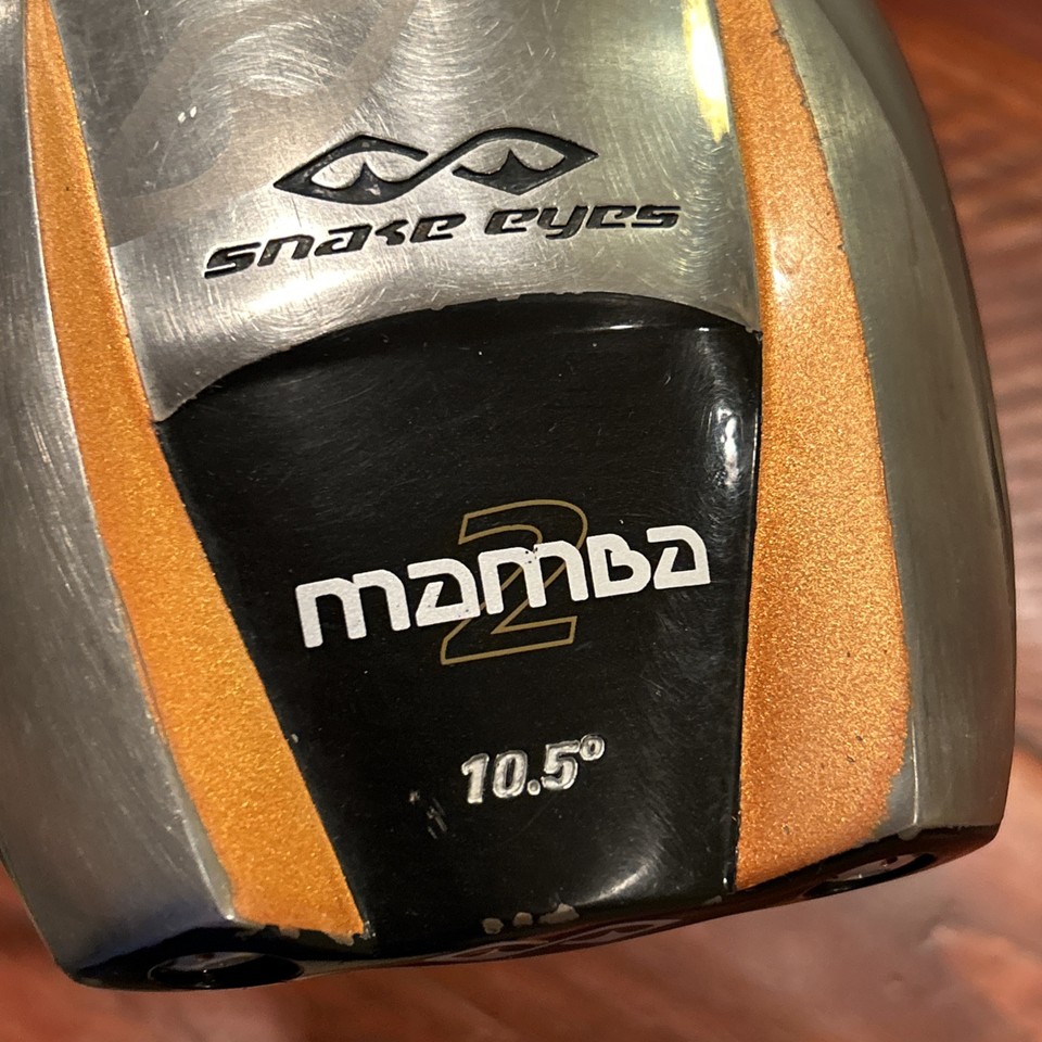 Mamba 2 Snake Eyes 10.5 Square Head Left Handed Aldila V Se60 S Shaft ...