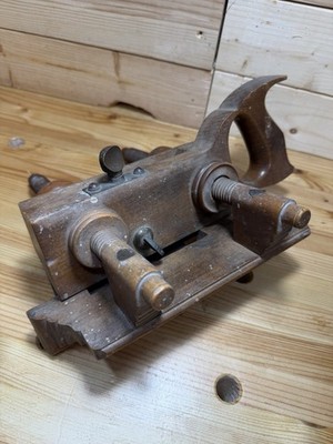 Antique Vintage A. C. Bartlett's OHIO PLANES #124 Handle Screw Arm Plow ...