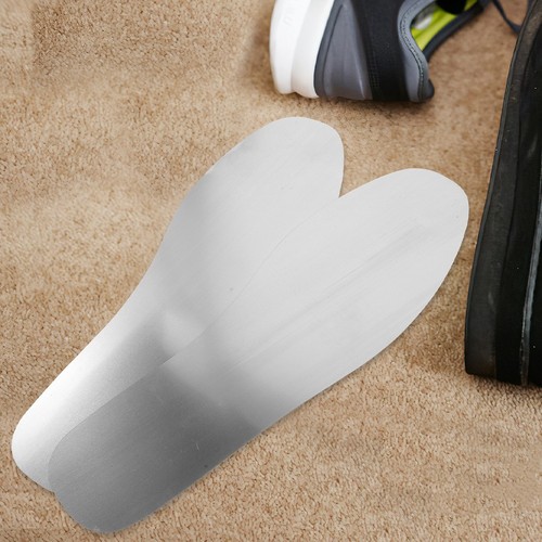 1 Pair of Reusable Anti-nail Insoles Stainless Steel Shoes Insoles ...