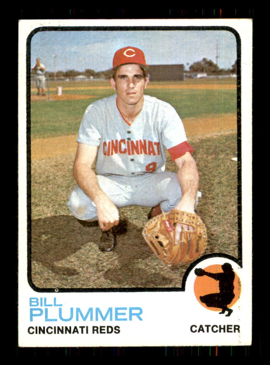 1973 Baseball Topps Bill Plummer Cincinnati Reds #177 | eBay