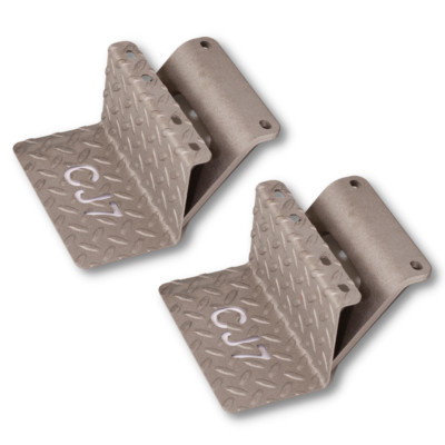 CJ5 Side Steps Compatible with Classic Jeep © CJ Vehicles (Pair) - CJ7 ...