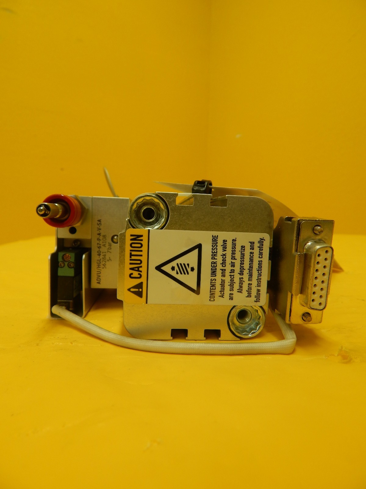 VAT B90002011 Pneumatic Gate Valve BGV LOTO Edwards NRY0TN000A New | eBay